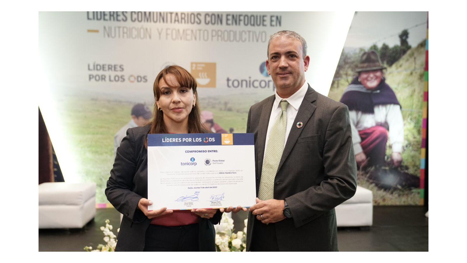 Por tercer año consecutivo Pacto Global Ecuador designa a Tonicorp como ...