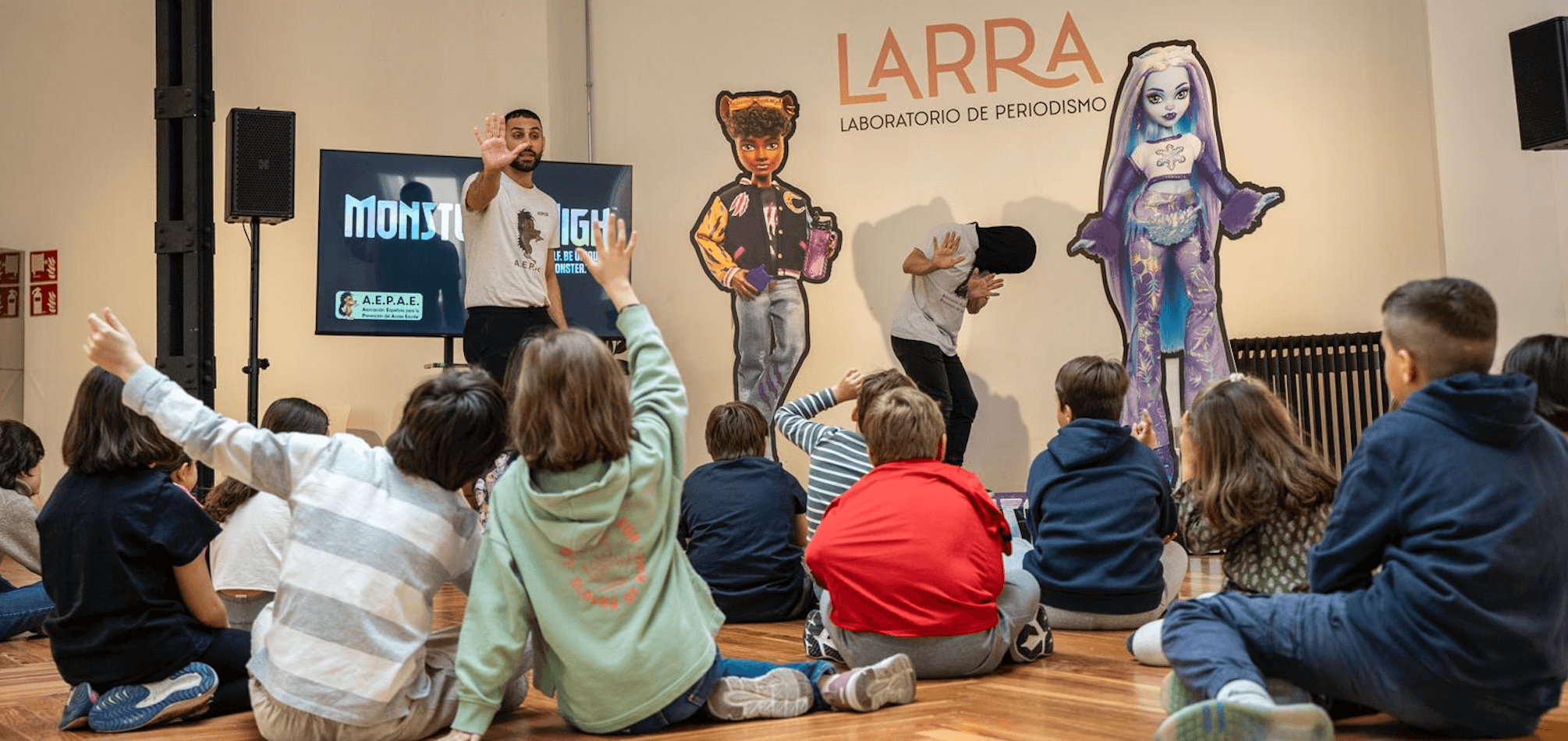 Monster High Y AEPAE se unen contra el acoso escolar con talleres para ...