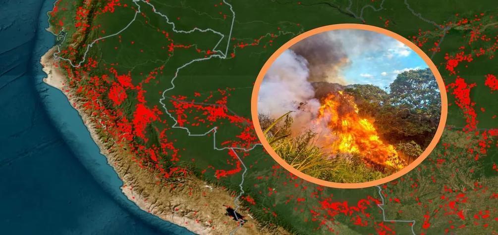 Emergencia por incendios forestales en Perú: 22 regiones afectadas por ...