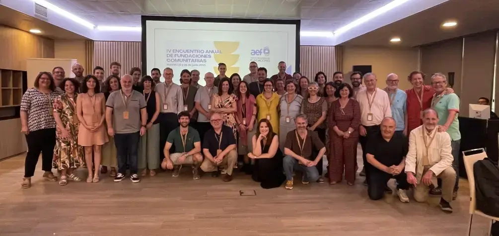 "Confianza en la fuerza de lo colectivo, el verdadero poder de las fundaciones comunitarias ...